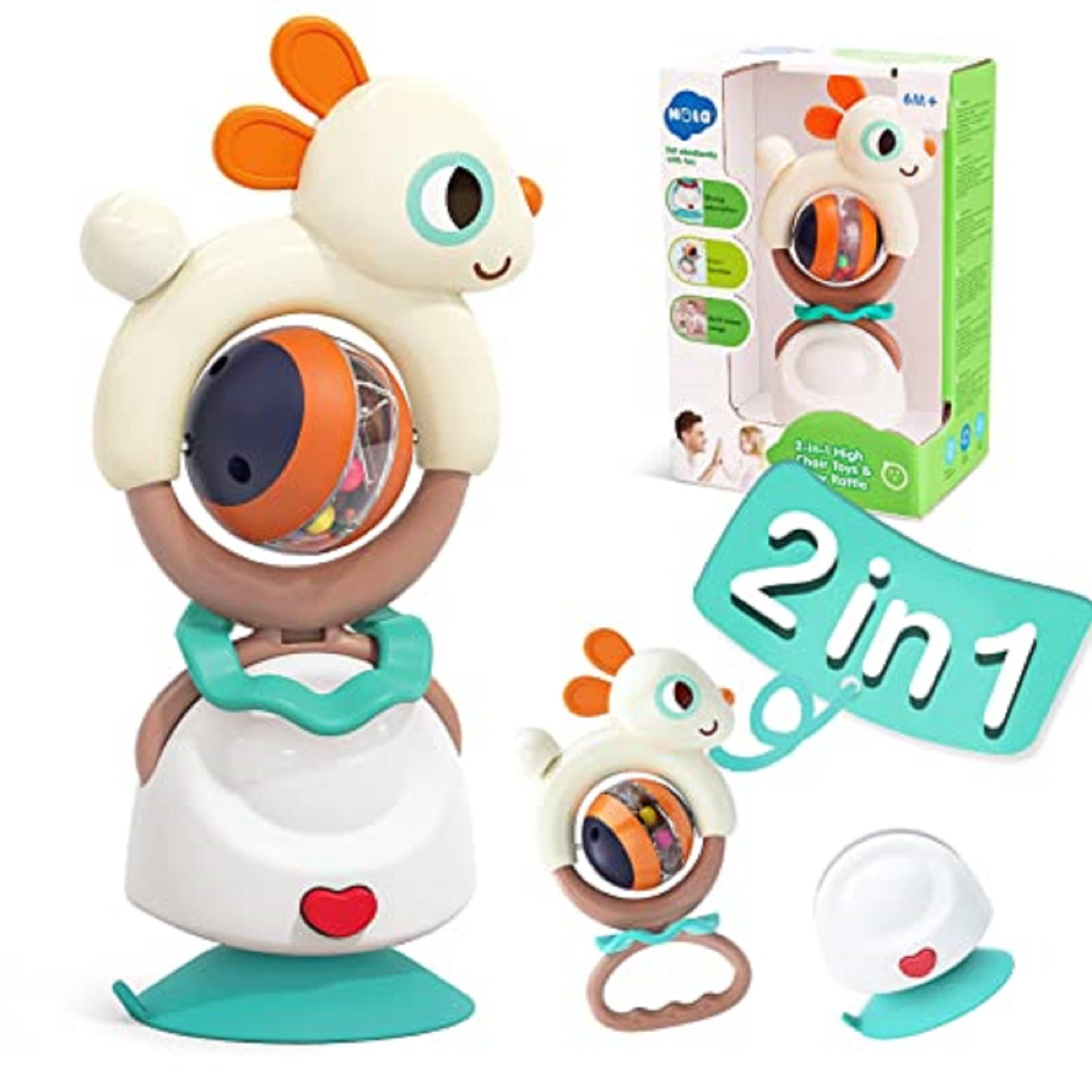 SZDUDU Baby Toys 6-12 Months, 2-in-1 Developmental Tray Toy for Early ...