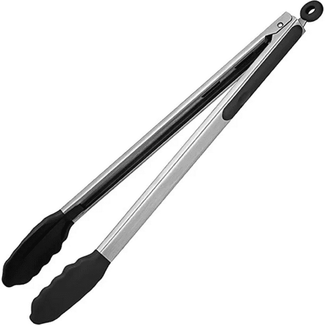 SZDUDU Cooking Kitchen Tongs with Silicone Tips Handle, 16 Inch Extra ...