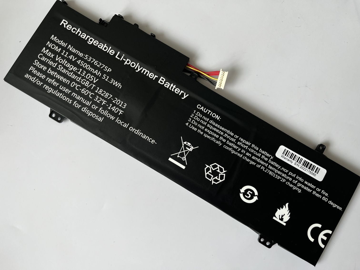 Gateway 4500mAh Battery 11.4V for GWTN156-7BK, Compatible with GWTN141 ...