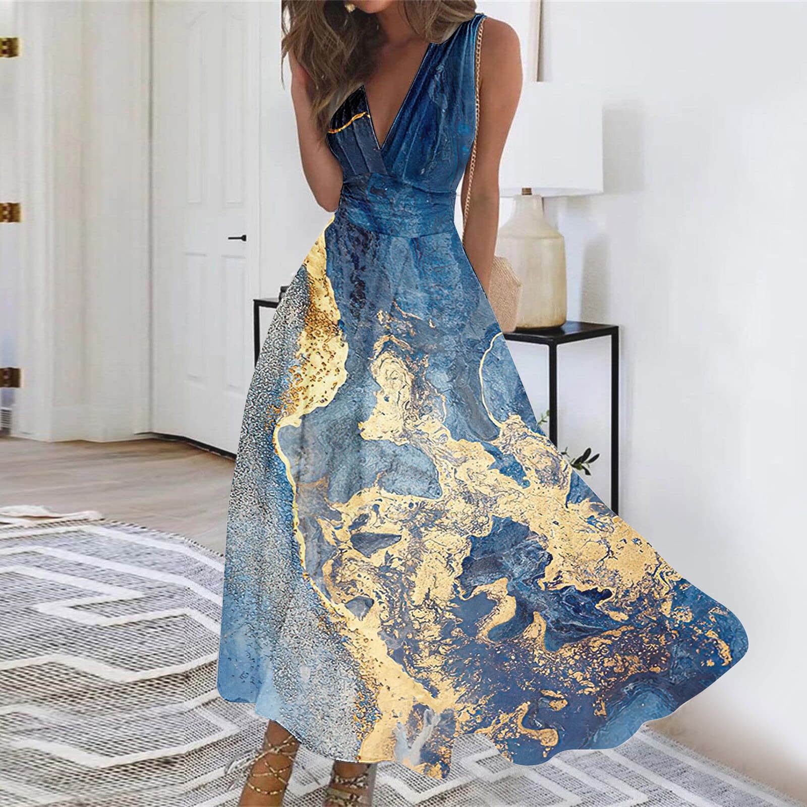 SZJXBUY Womens Vacation Dresses Sexy,Spring Dresses for Women 2024 ...