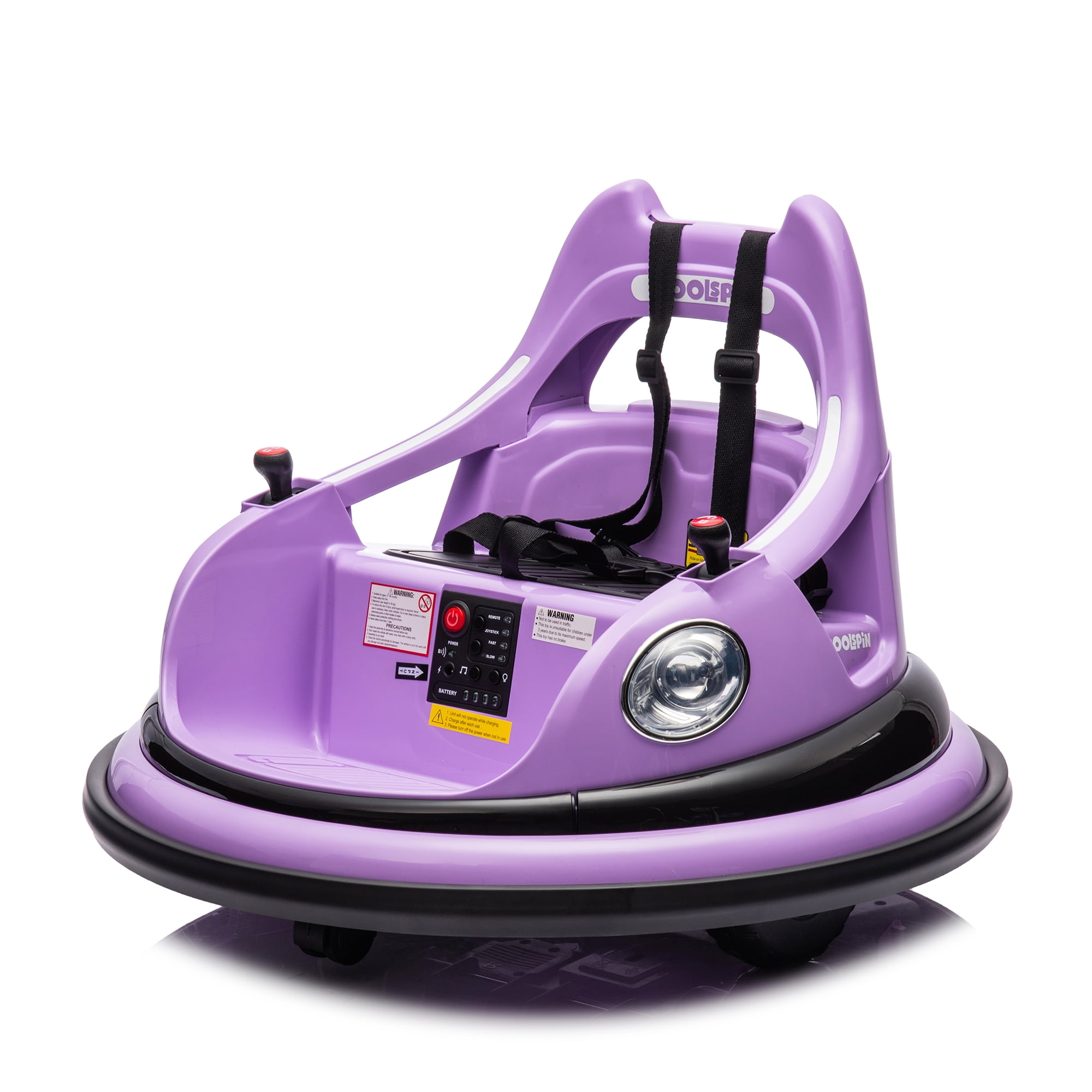 SZLIZCCC 12V Electric Ride on Bumper Car for Kids & Toddlers, Baby ...