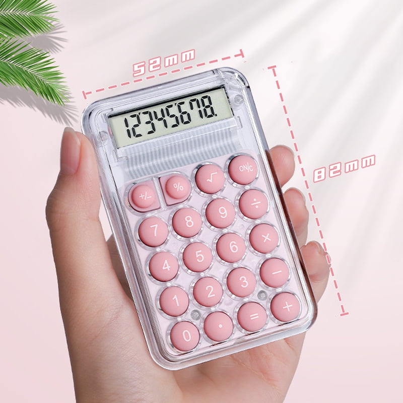 SZML Cute Silent Calculator Mini Version Learning Auxiliary Small ...