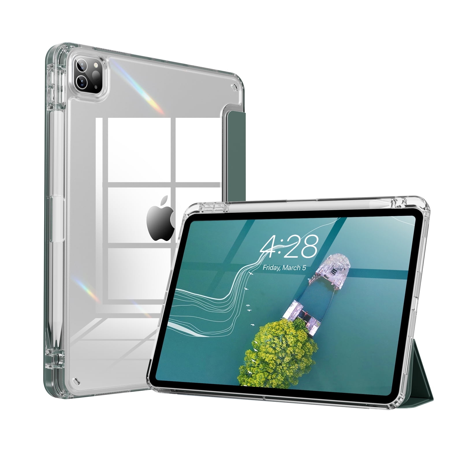 SZPSGC Case for iPad Pro 11 Inch 4th 3rd 2nd Generation Clear ...