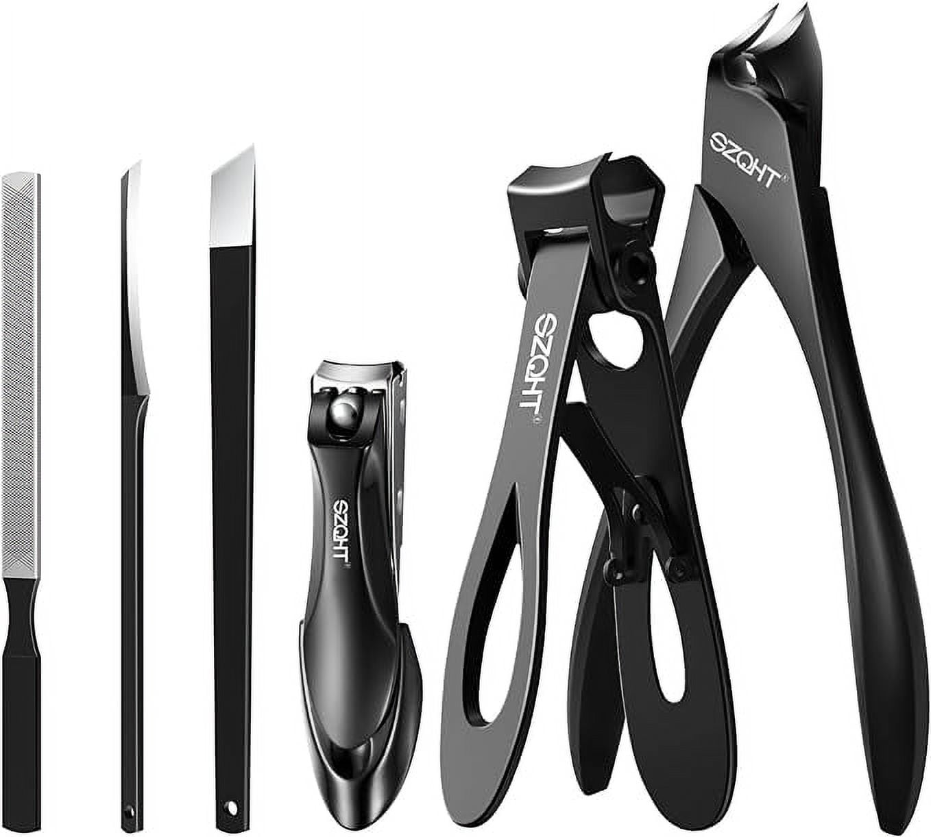 SZQHT Podiatrist Toenail Clippers Set, Professional Toe Nail Clippers ...