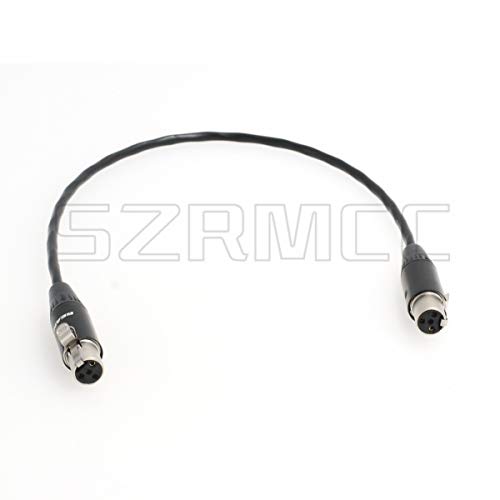 SZRMCC TA4F Mini XLR 4 Pin Female to TA4F Mini XLR 4 Pin Female Pro ...