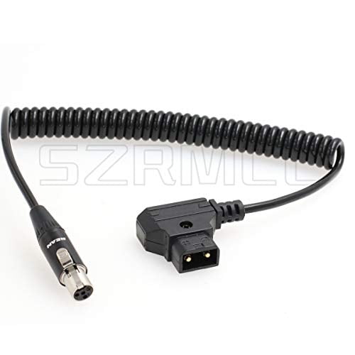 SZRMCC TVLogic VFM Monitor Alphatron EVF Coiled Power Cable D-tap 2 Pin ...