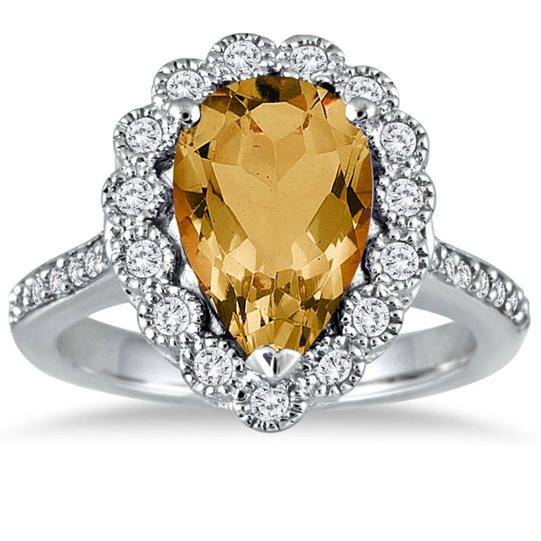 5 carat citrine ring store
