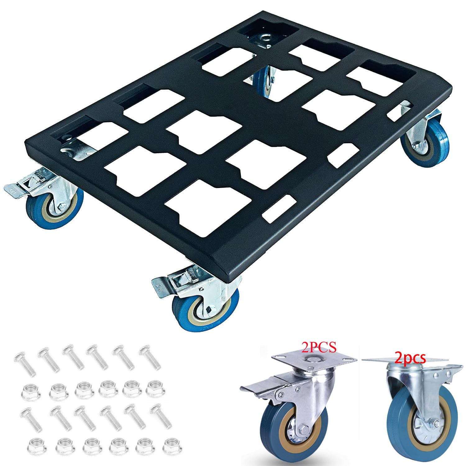 SZWJT-LV Duty Tool Box Dolly Compatible with Milwaukee Packout Carts ...