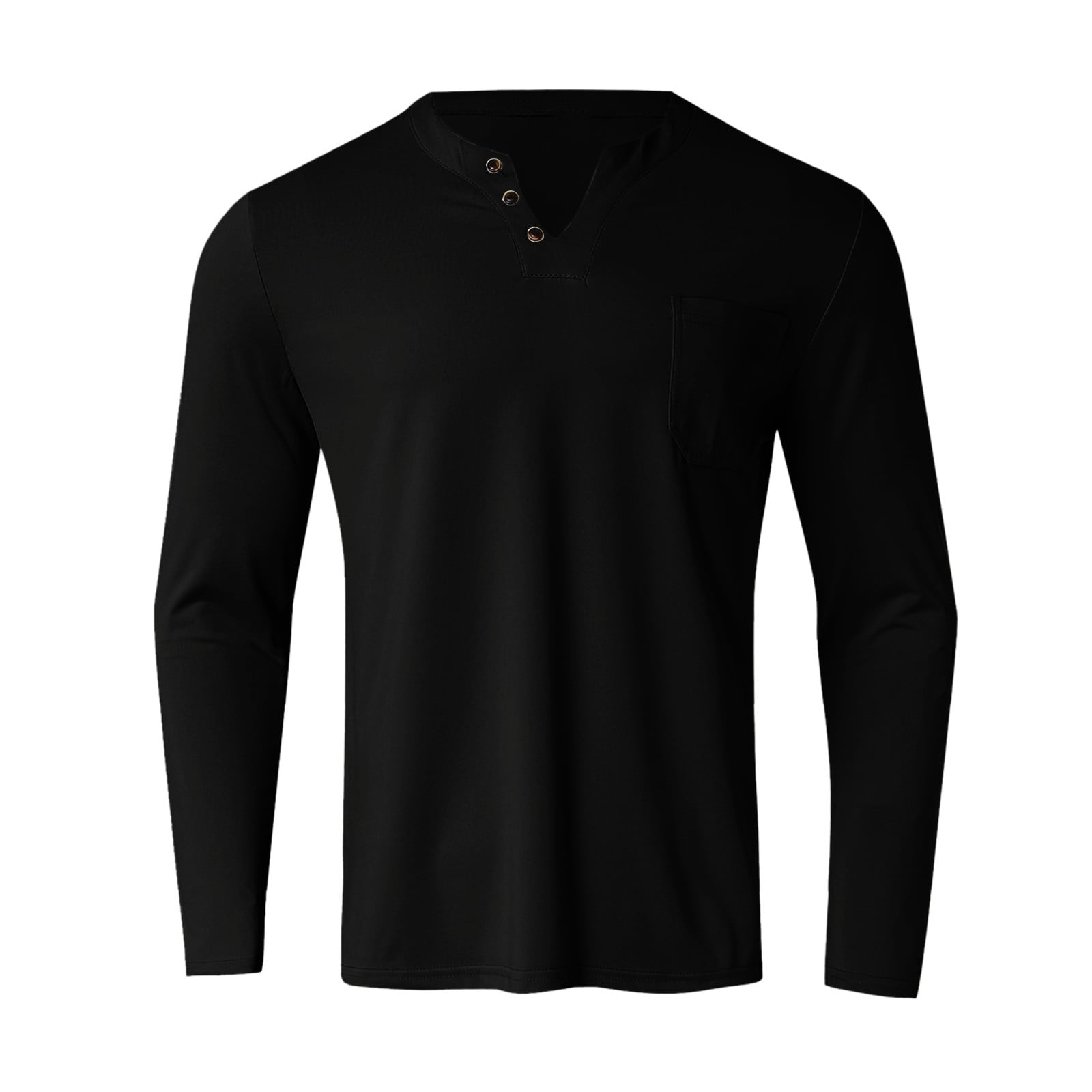 Szxzygs Mens Long Sleeve Shirts Casual Button Down Xl Tall Men Pocket T