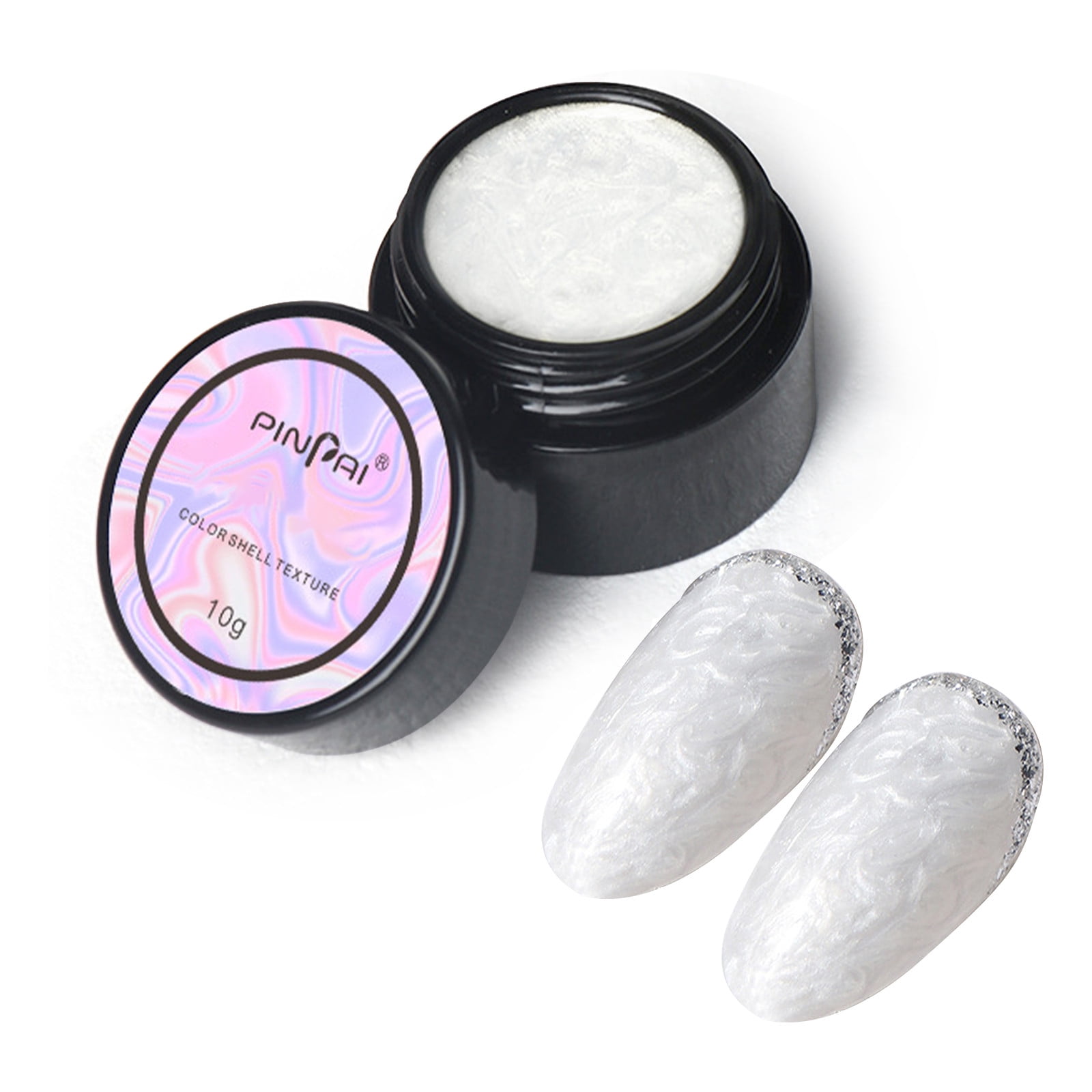 SZXZYGS Nail Polish 3 Colors Optional Mother Of Pearl Glue Pearl Line ...