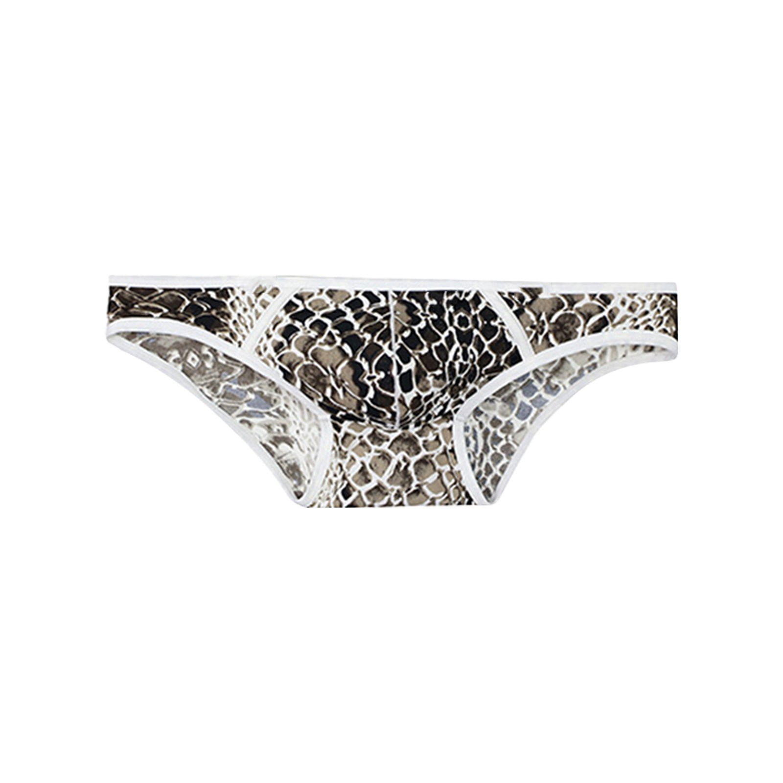 Szxzygs Satin Panties For Men Crossdressing Mens Solid Color U Raised
