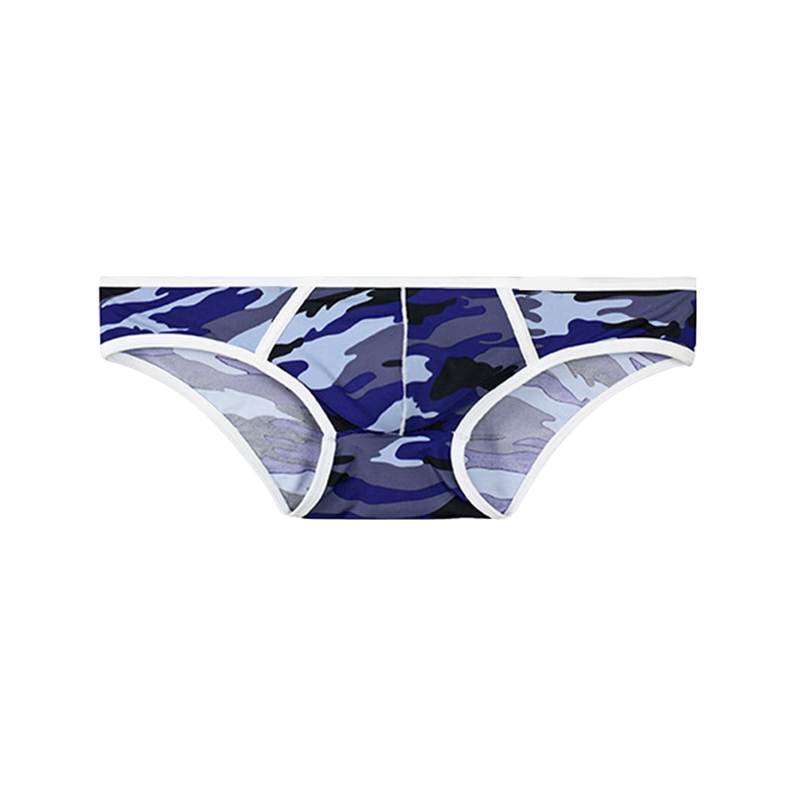 Szxzygs Satin Panties For Men Crossdressing Mens Solid Color U Raised
