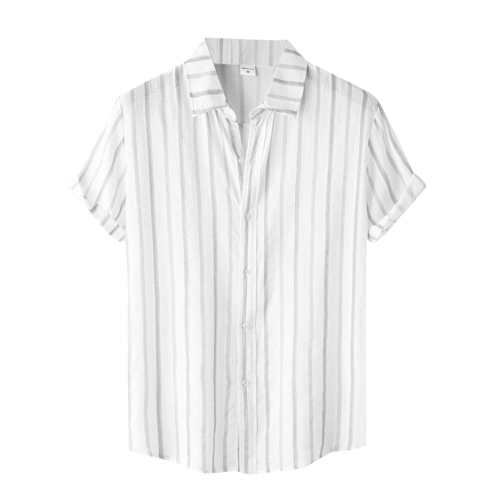 SZXZYGS Shirts for Men with Designs Country Men's Casual Beach Splice ...