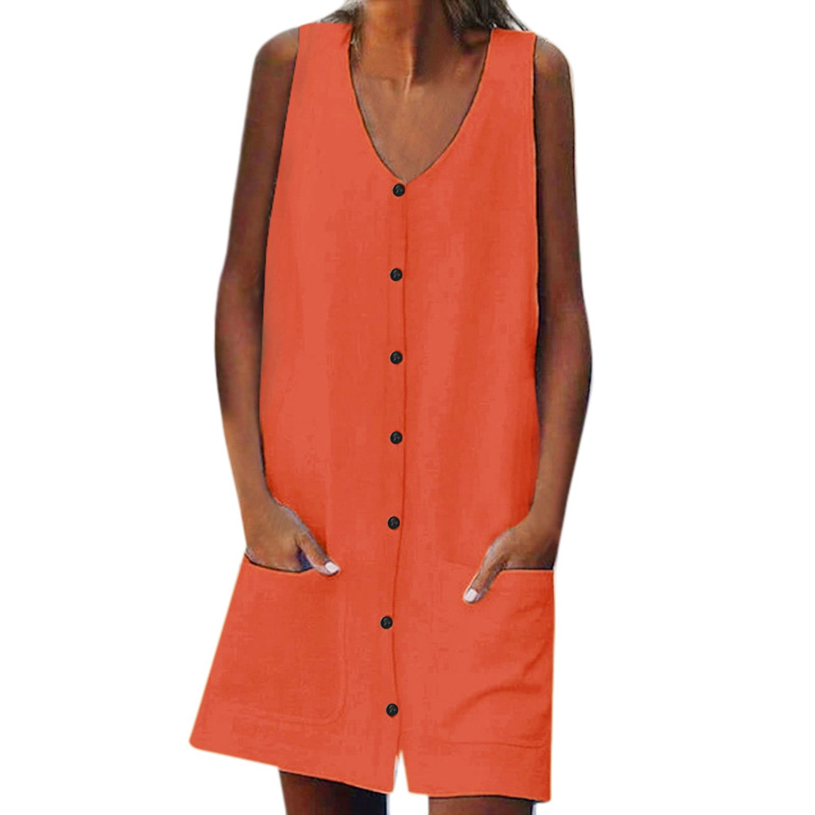 Szxzygs Womens Summer Dresses For Island Vacation With Sleeves Womens