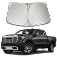 SZYUCHEN Car Windshield Sun Shade Sunshade Compatible with GMC Sierra ...