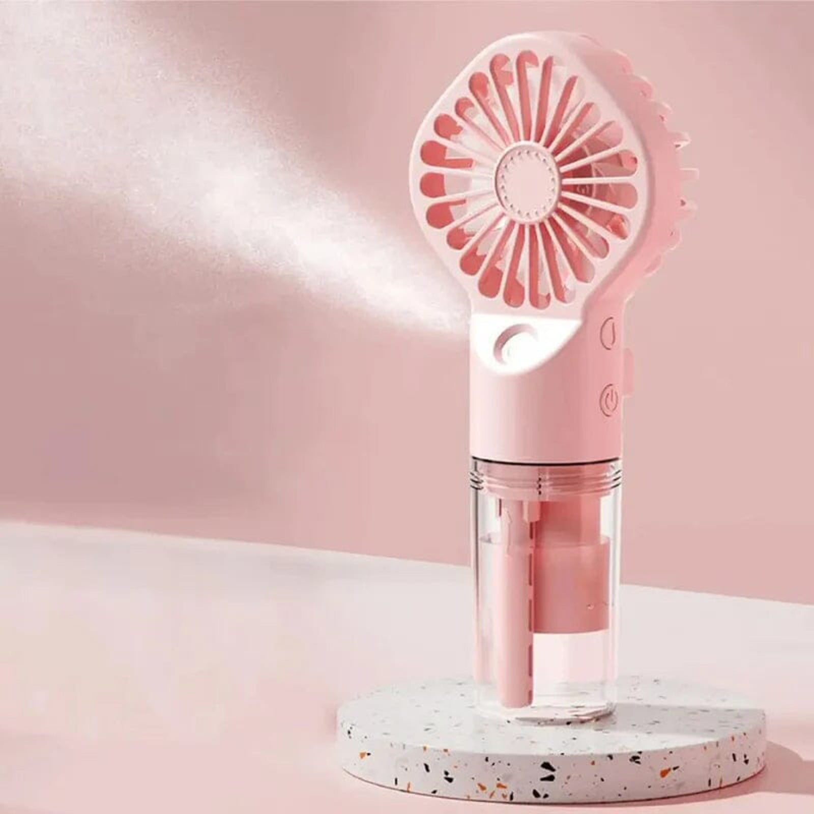 SZYXZSY Hand Held Fan with Sprayer 4 Gear Portable Fan with Water Tank ...