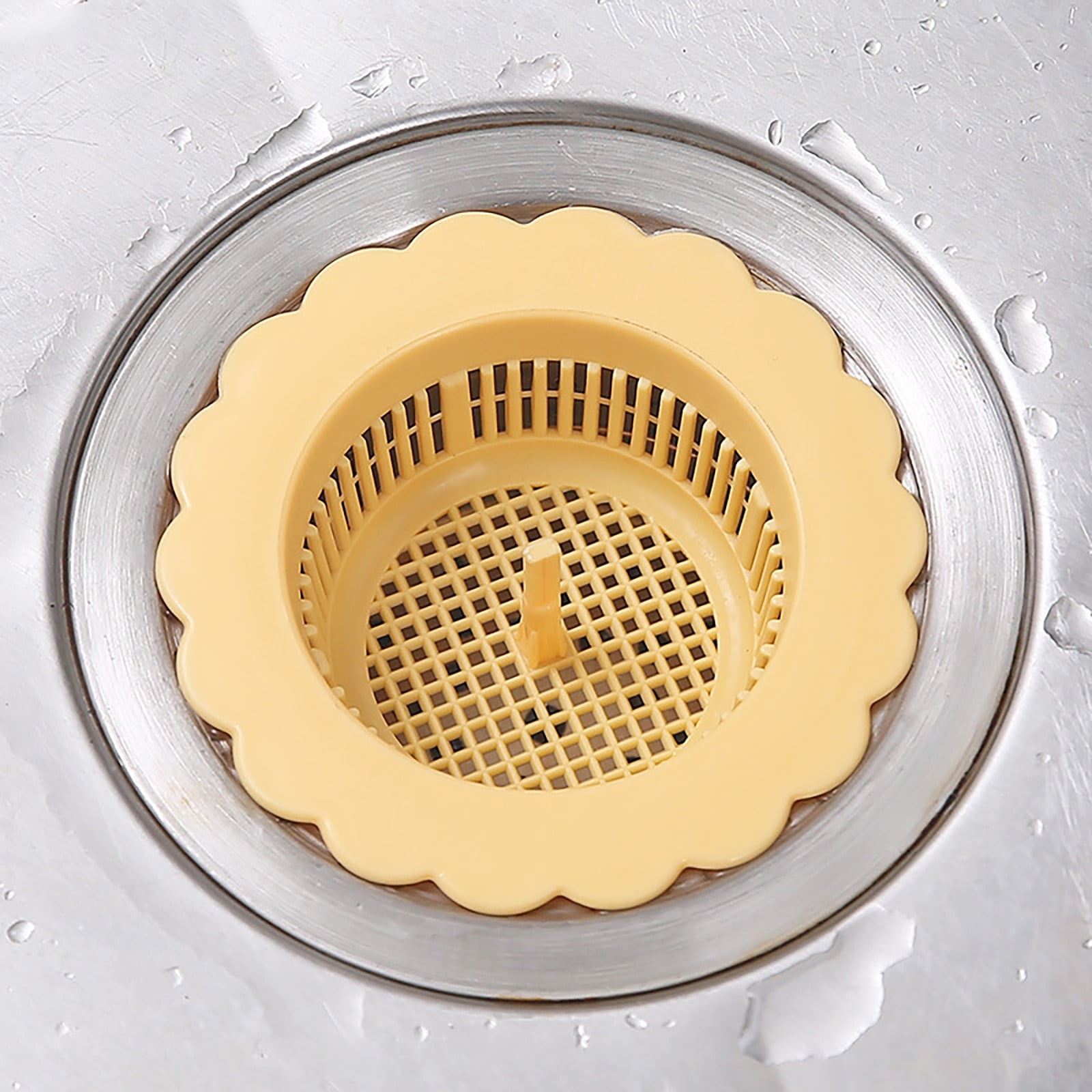 SZYXZSY Sink Strainer Stopper, Universal Silicone Kitchen Sink Drain ...