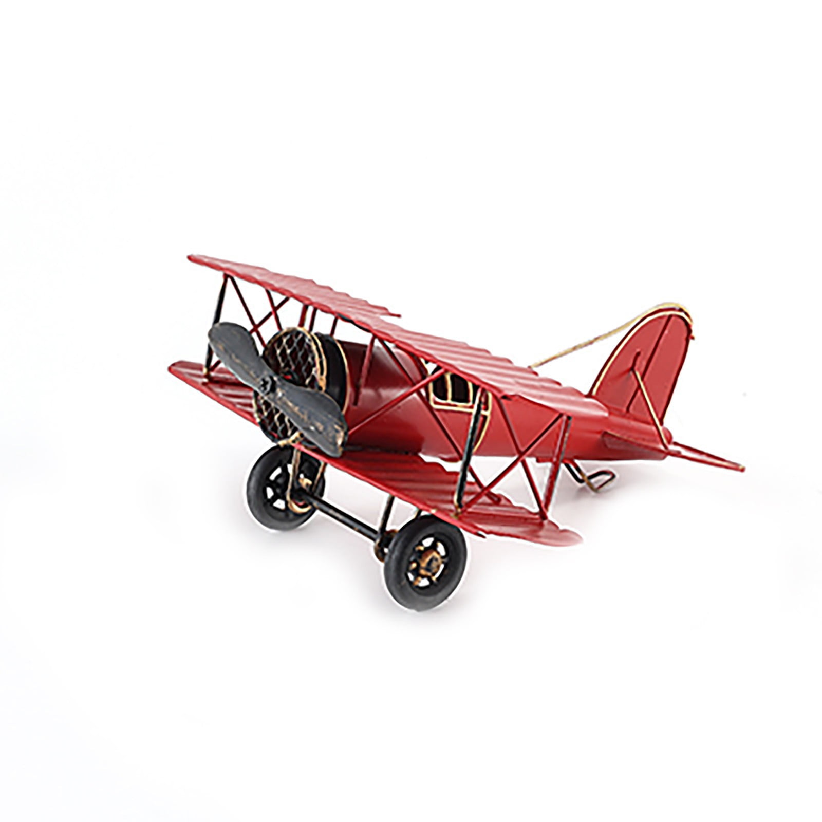 SZYXZSY Vintage Airplane Decor Metal Hanging Airplane Biplane ...