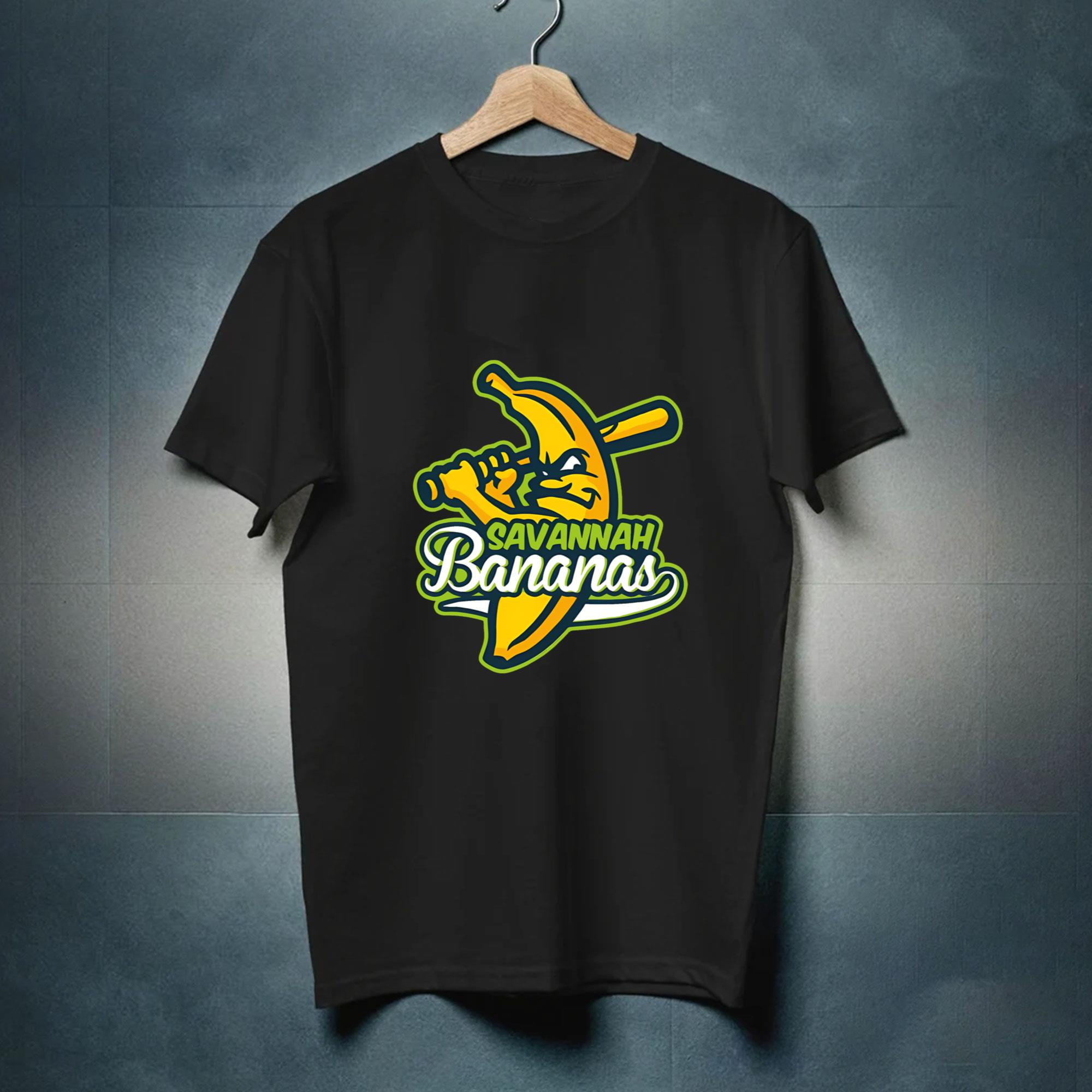Sa.van.nah Bana.nas Baseball Team T-Shirt - Walmart.com