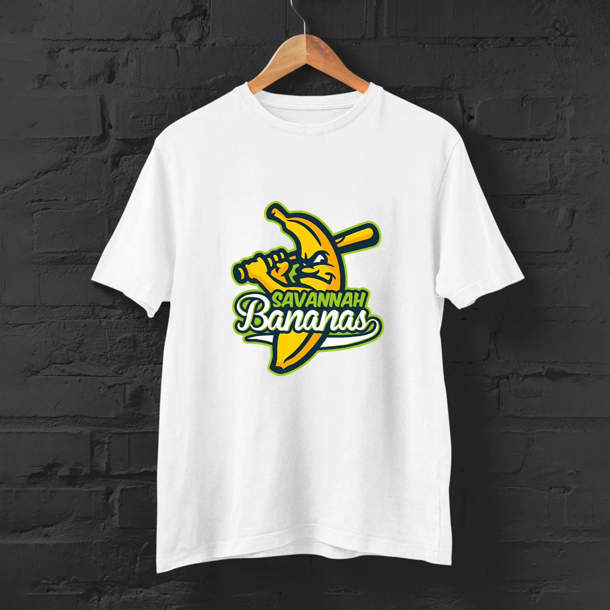 Sa.van.nah Bana.nas Baseball Team T-Shirt - Walmart.com