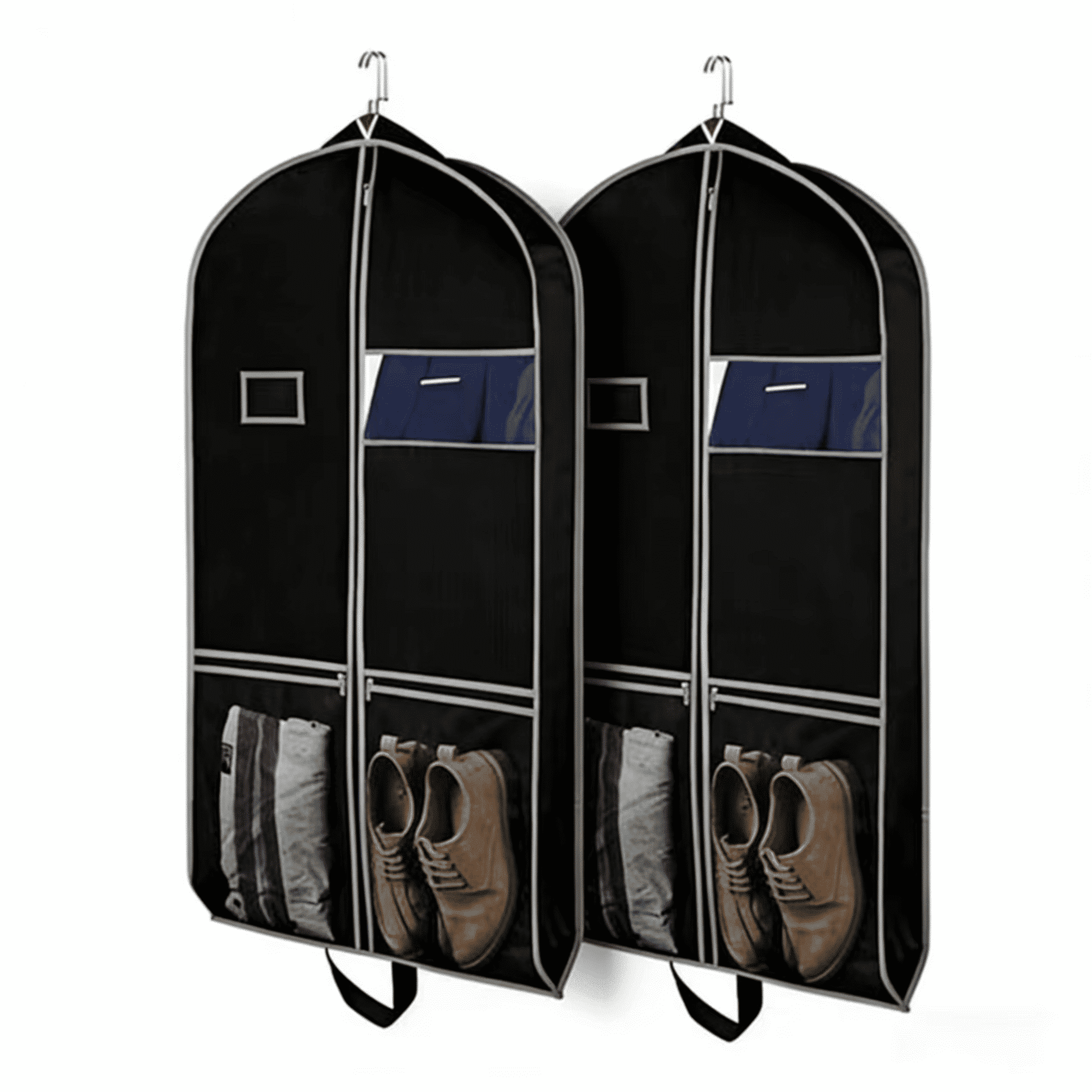 SaKAGURO 43"Clothing Organizer Bags, Dustproof Travel Clothing Covers ...
