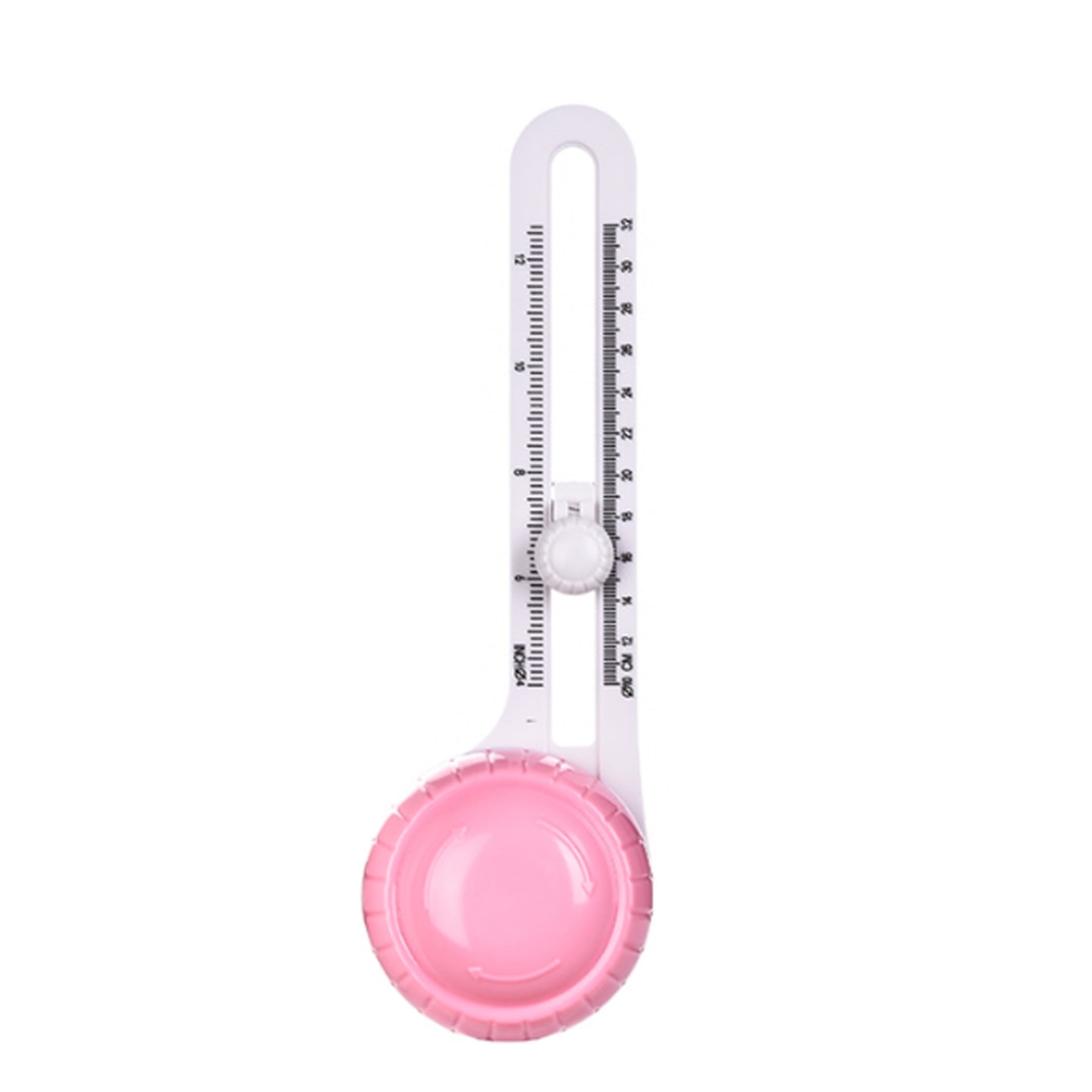 SaKaguro Circle Cutter for Paper,pink 1 ps Double-scale circular cutter ...