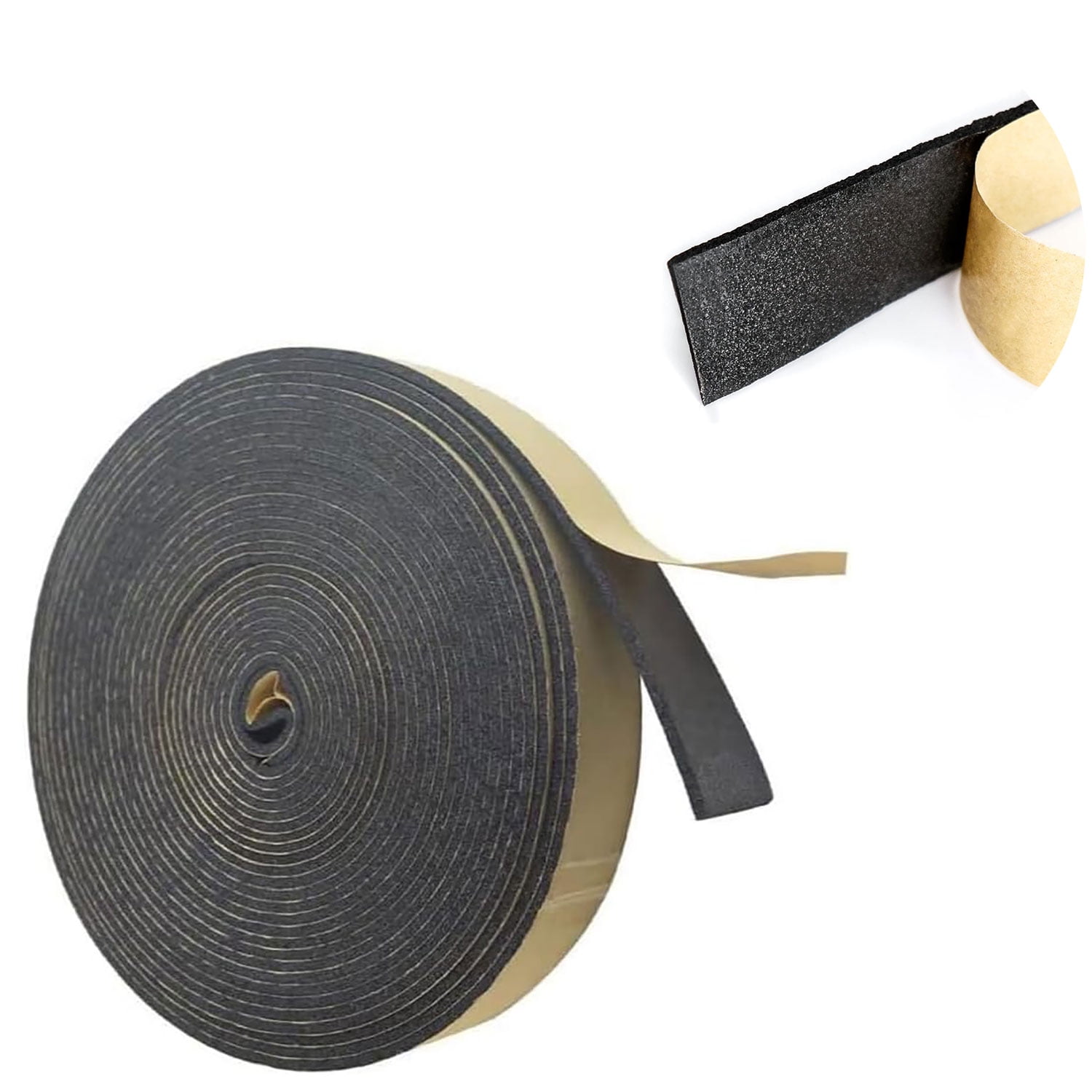 SaKaguro Foam Insulation Tape, 33 Ft x 2 Inch Wide x 1/8 Inch Thick ...