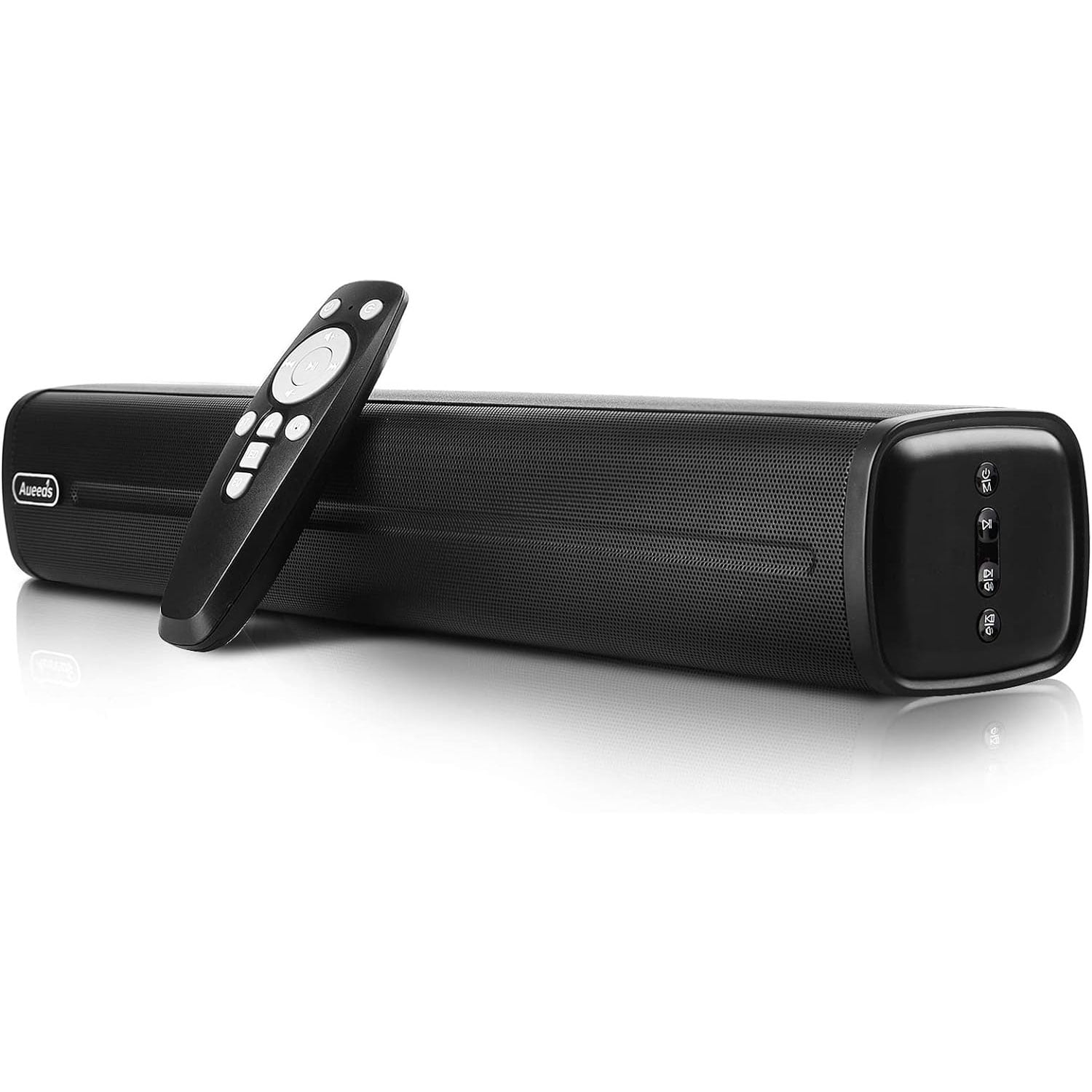 SaKaguro Small Sound Bars for TV, 50W 16-Inch Ultra Slim Mini Surround ...