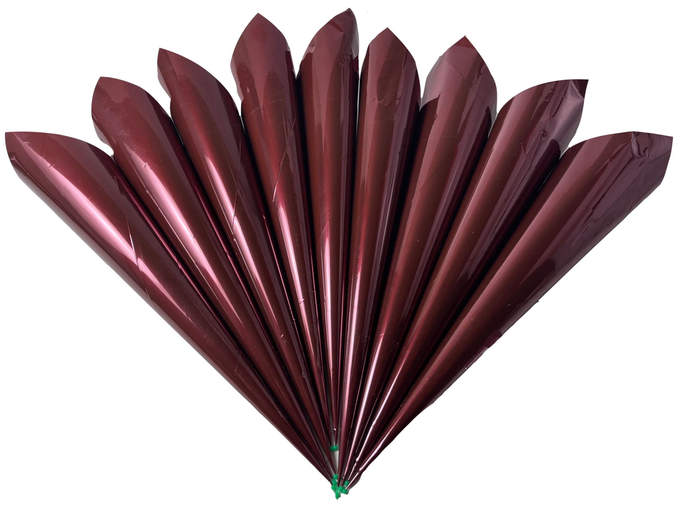 SaVvam Empty Pre-rolled henna cones, Handmade Rolled Mylar Cellophane ...