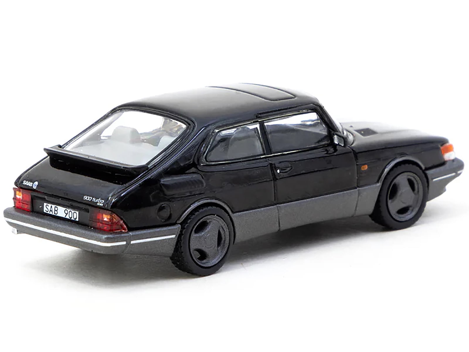 Saab 900 Turbo Black "Global64" Series 1/64 Diecast Model by Tarmac ...