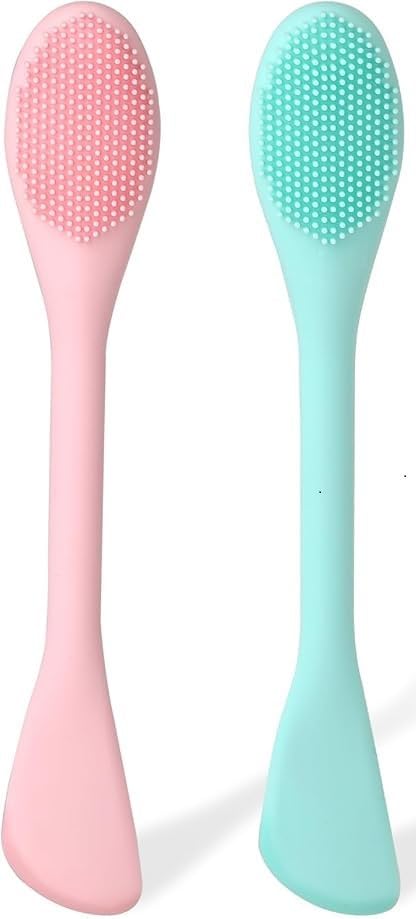 Saad CREATIONS 2in1 Silicone Face Mask Brush DualSided Applicator for ...