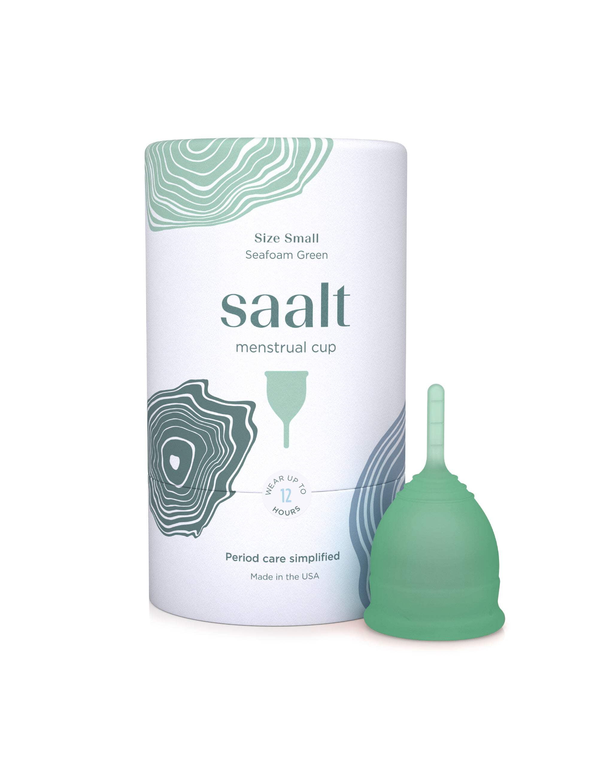 Saalt Menstrual Cup - Comfortable, Reusable, Medical-Grade Silicone ...