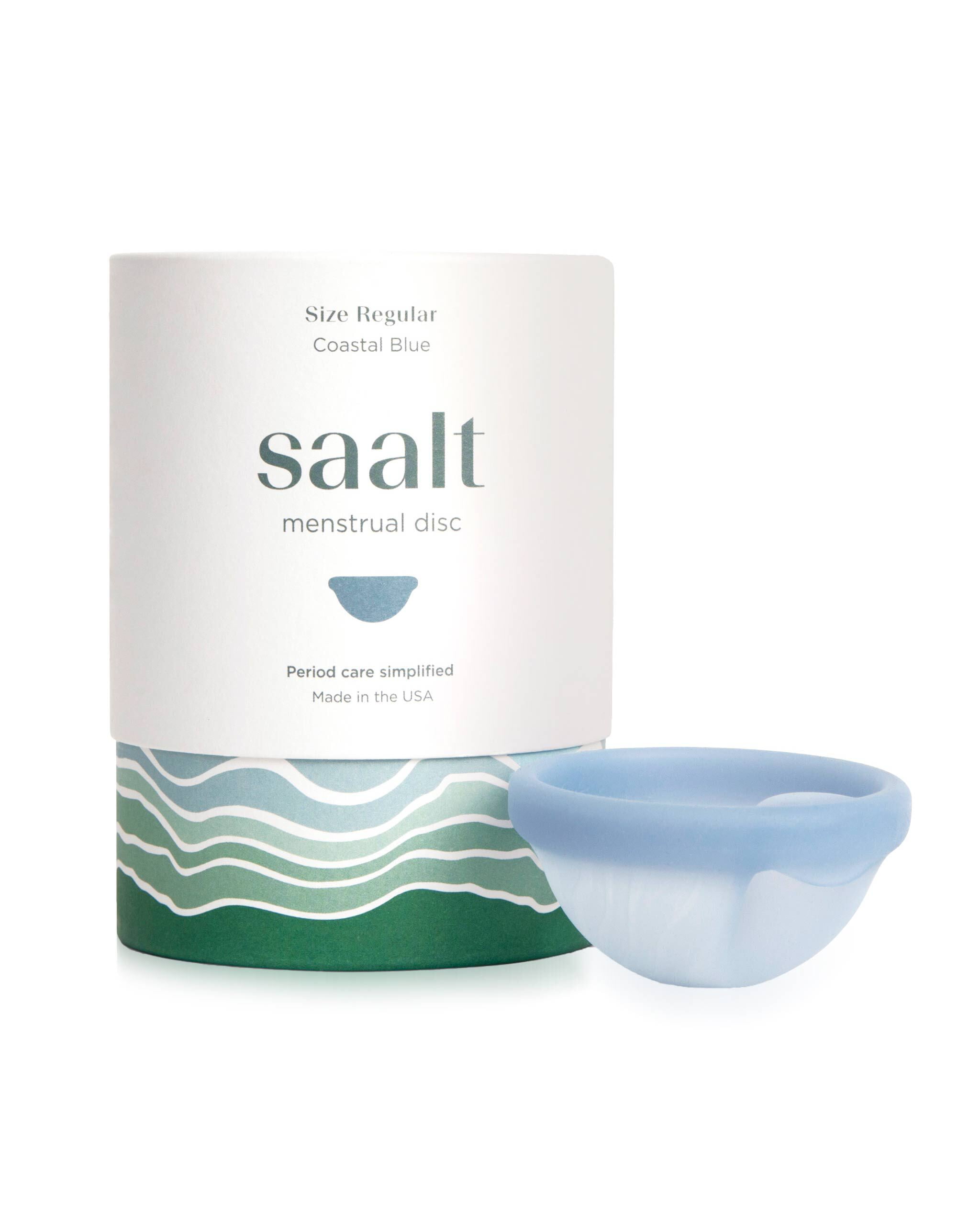 Saalt Menstrual Disc Size Regular - Soft, Flexible, Reusable Medical ...