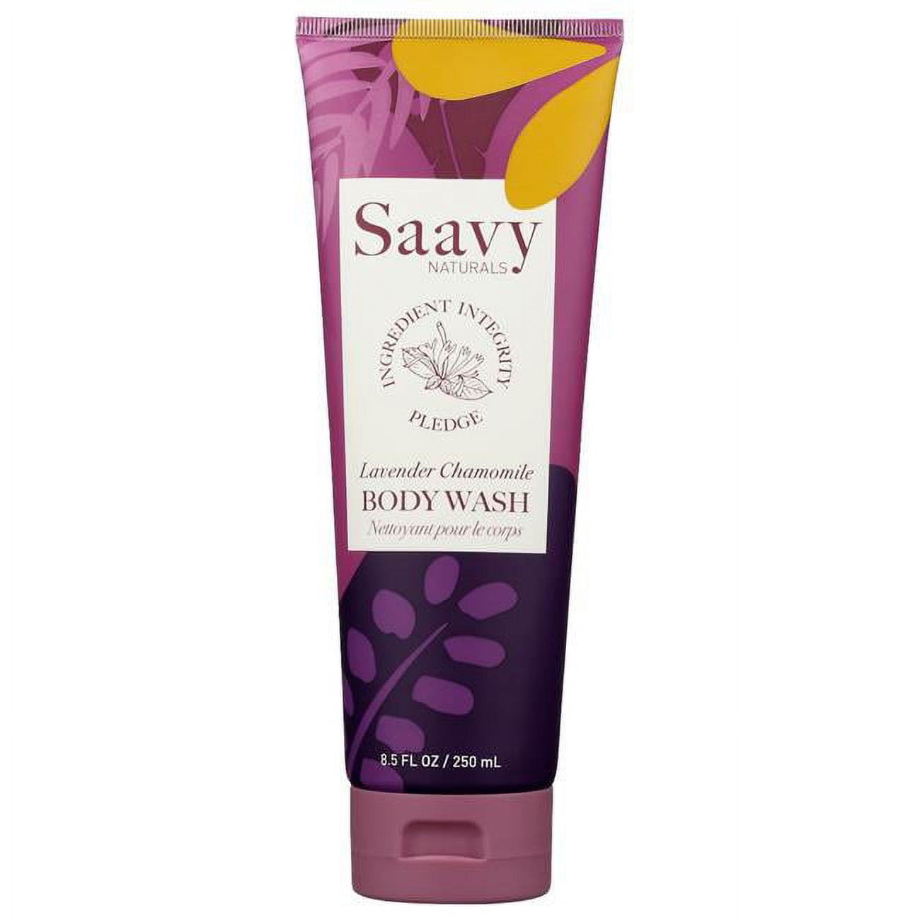 Saavy Naturals KHLV00393869 8.5 fl oz Lavender Chamomile Body Wash ...