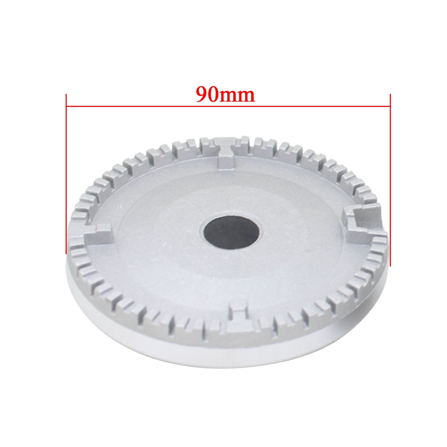 Sabaf 100 75 50mm Cooker & Oven Hob Gas Burner Crown & Flame Cap Cover ...