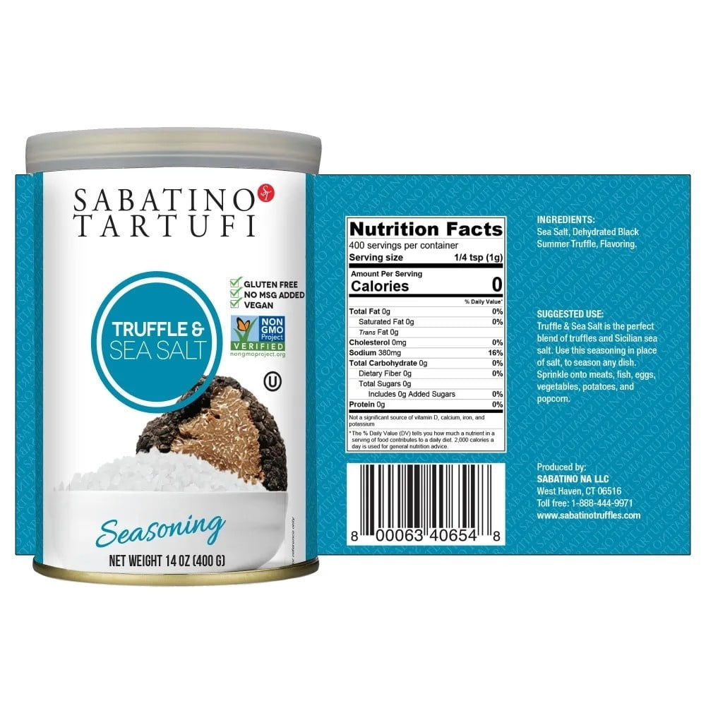 Sabatino Truffle Salt, 14 OZ, 2 Pack - Walmart.com