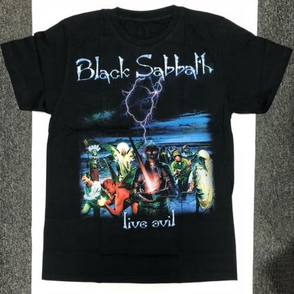Sabbath - Live Evil SHort SLeeve Cotton Black Men S-234XL T-shirt E1815 ...