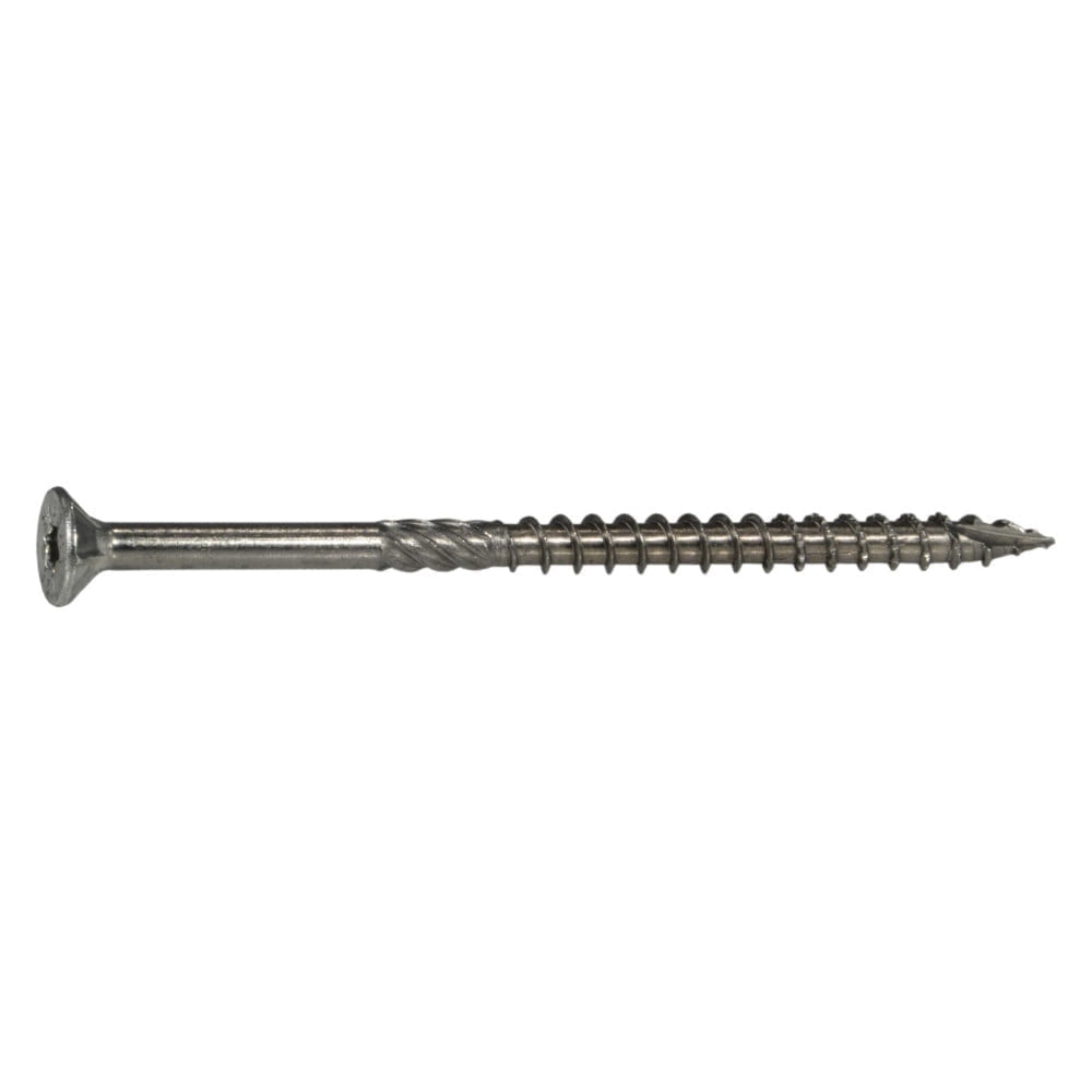 Saber Drive #10 x 3-1/2" Stainless Steel Deck Screws, 5 LB - Walmart.com