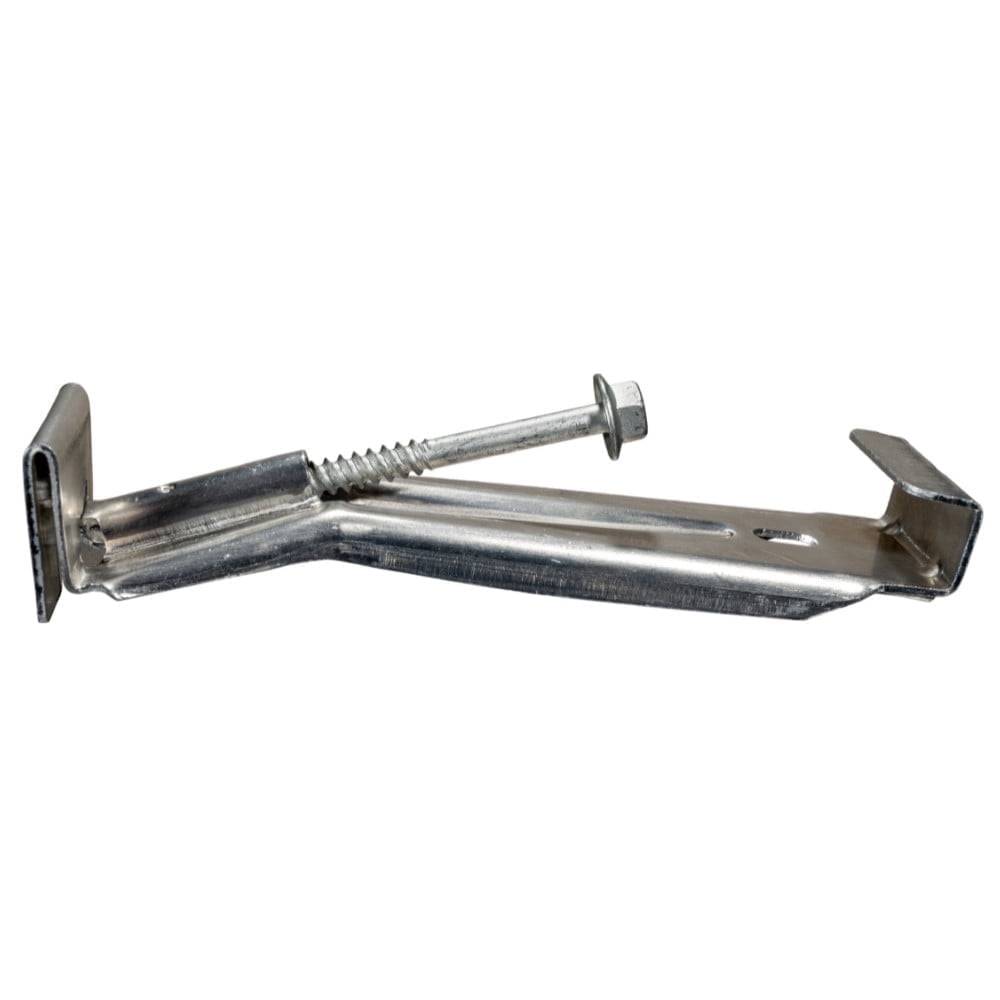Saber Drive 5" Aluminum Gutter Hangers with Pre-Loaded Screws, 50 ...