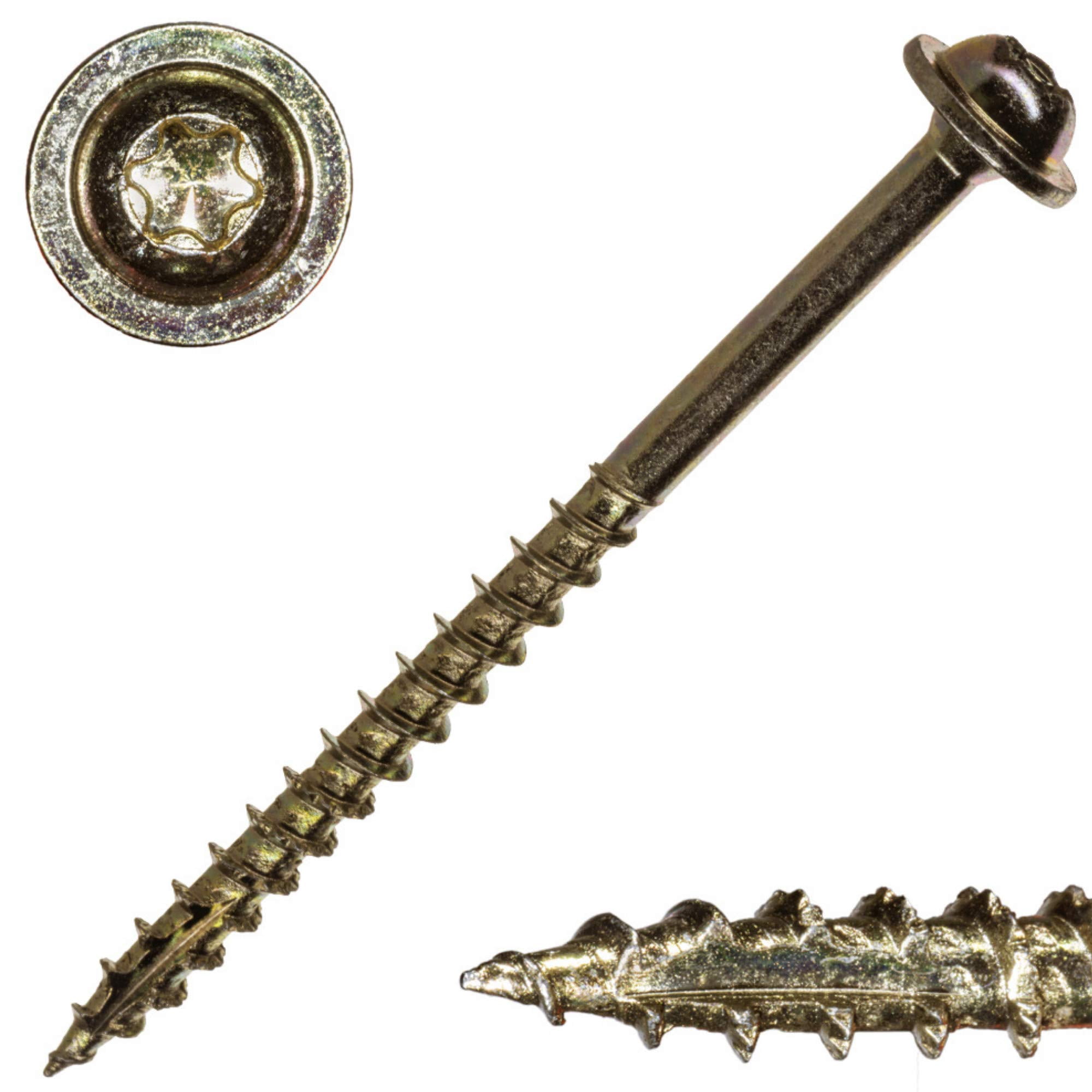 Saberdrive Cabinet Screws, 5lb, Approx. 645 Pieces - 9 x 1-3/4" Wall ...