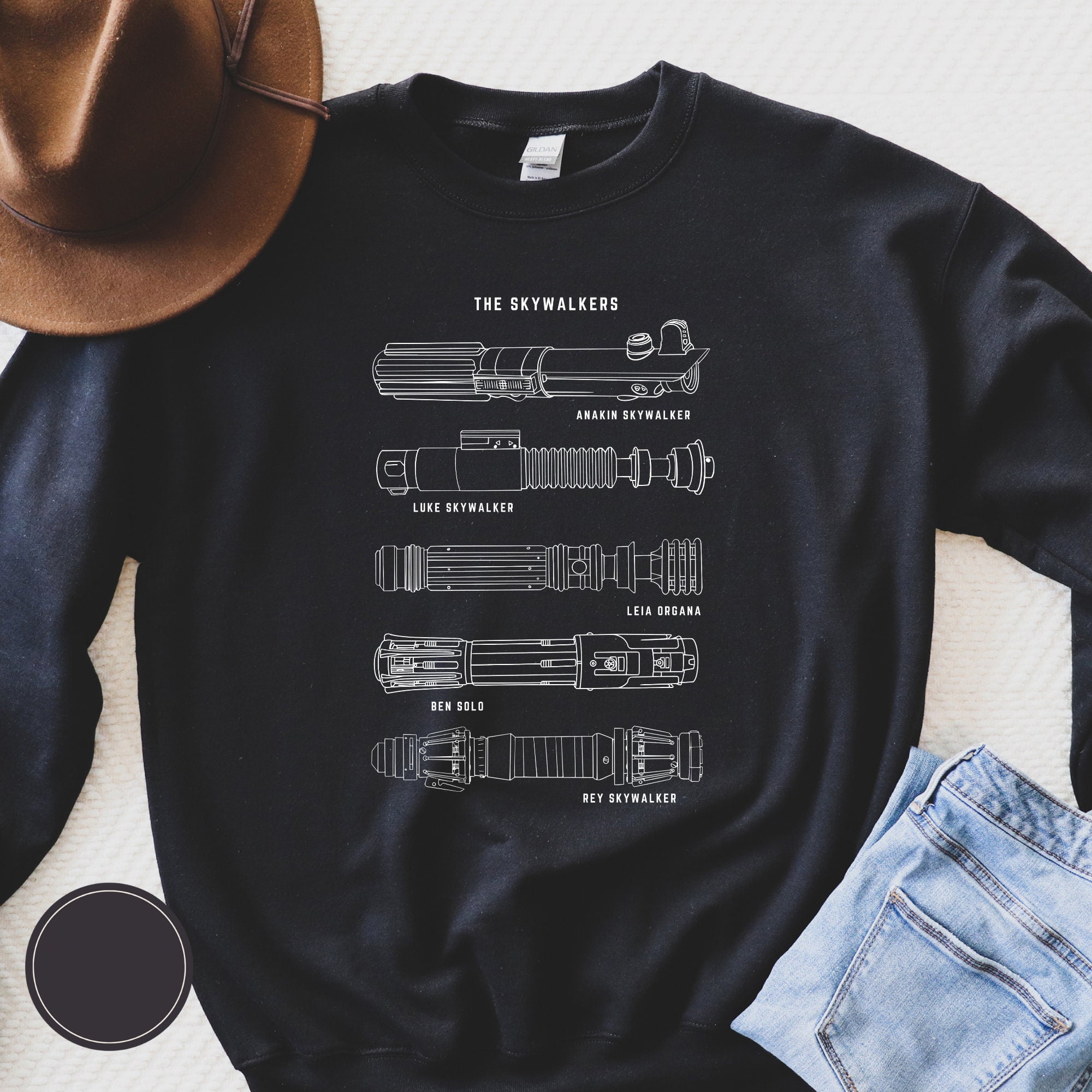 Sabers T-Shirt, Galaxy Shirt, SciFi Shirt, Movie Lover, Movie Buff ...