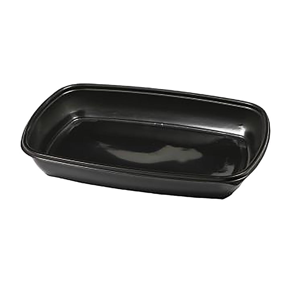 Sabert 78130B300N Black Rectangular 30 Ounce Container - 300 / CS ...