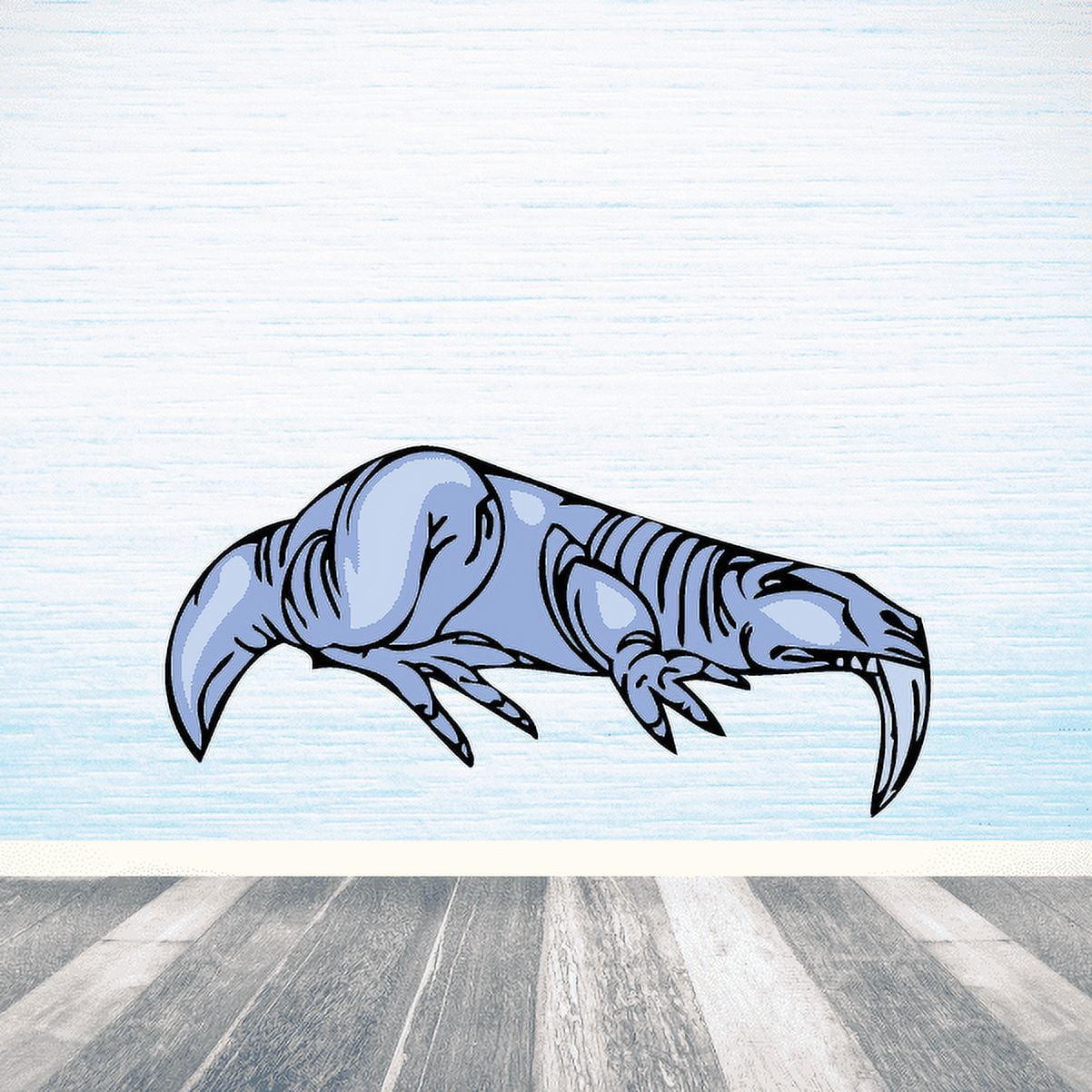 Sabertoothed Dinosaur Decal - 36 Inches - Walmart.com