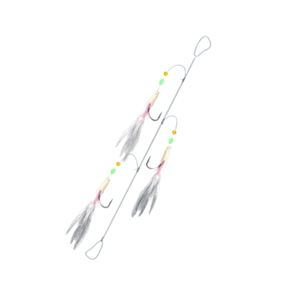 Sabiki Rig Glow Fish String Hook Fishing Baits Hook for Saltwater ...