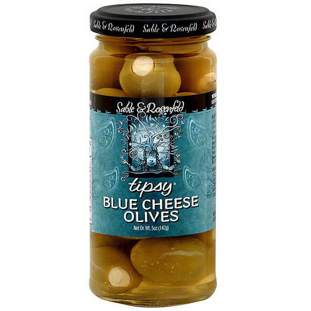 Sable & Rosenfeld Tipsy Blue Cheese Olives, 5 oz (Pack of 6) - Walmart.com