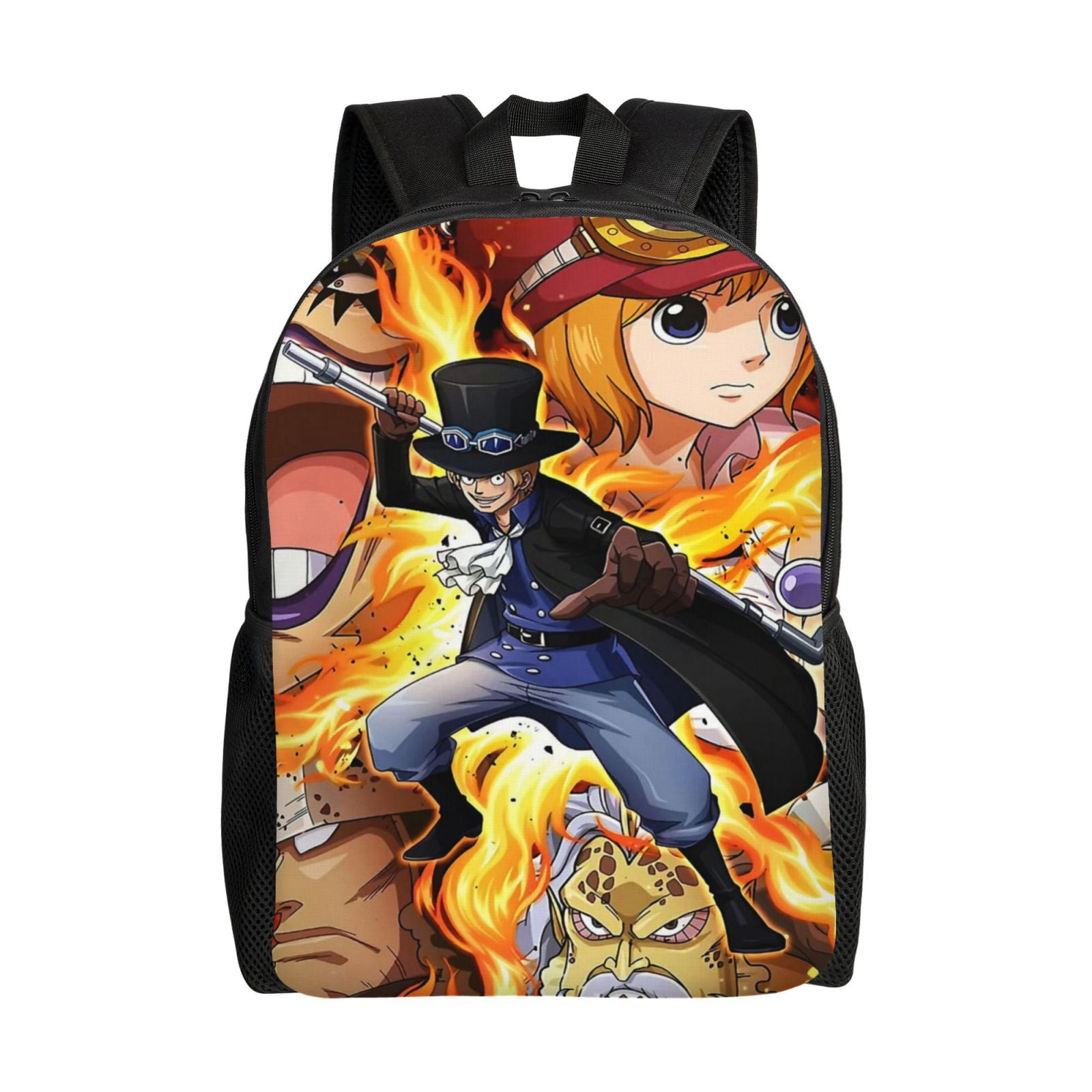 Sabo Anime Backpack Cartoon Travel Bags 3D Printed Casual Daypacks ...