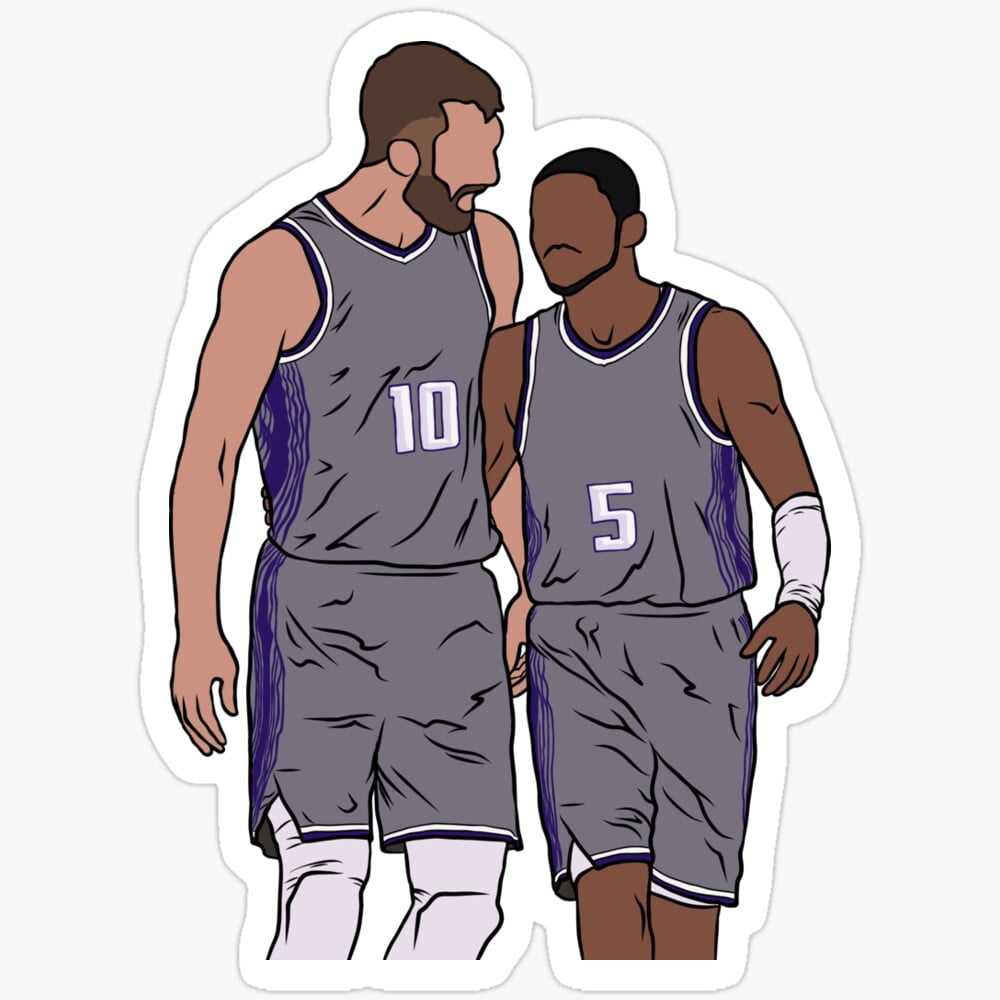 Sabonis & Fox Sticker Phone Decal Water Bottle Stickers Car Decals ...
