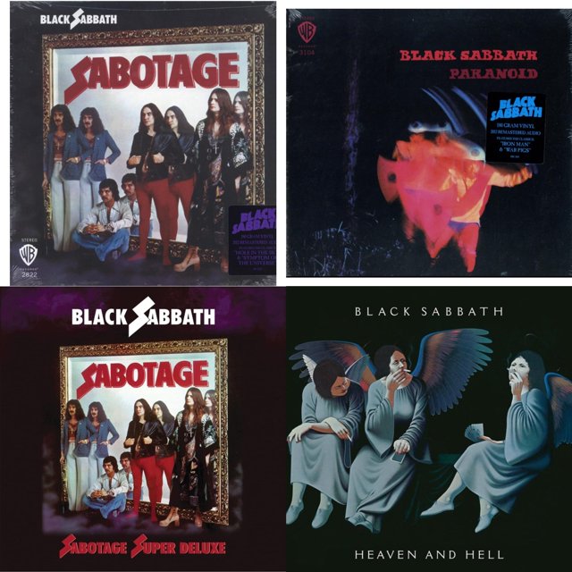 Sabotage (180G) & Paranoid (180G) & Sabotage (Super Deluxe Edition/4LP ...