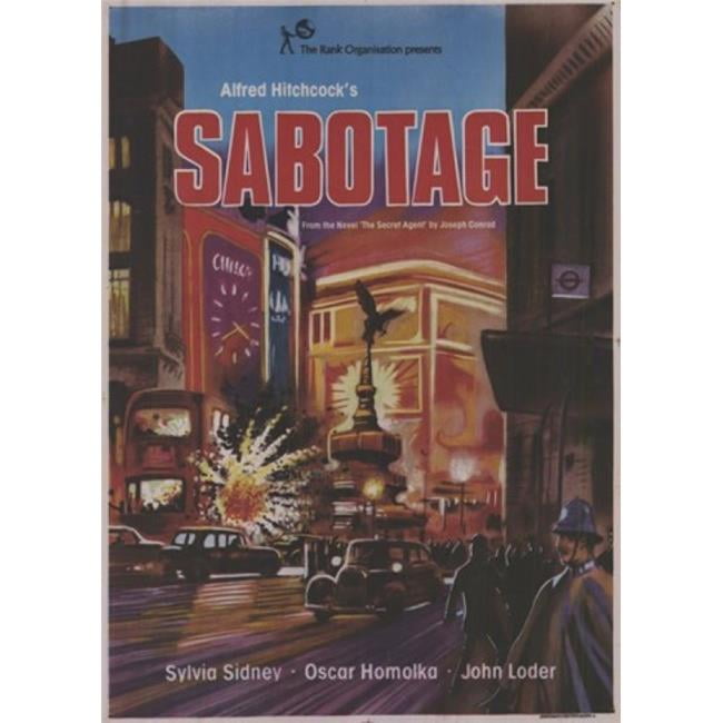 Sabotage Movie Poster - 11 x 17 in. - Walmart.com