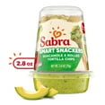 Sabra Snackers Guacamole Dip, Rolled Tortilla Chips, Real Hass Avocados ...